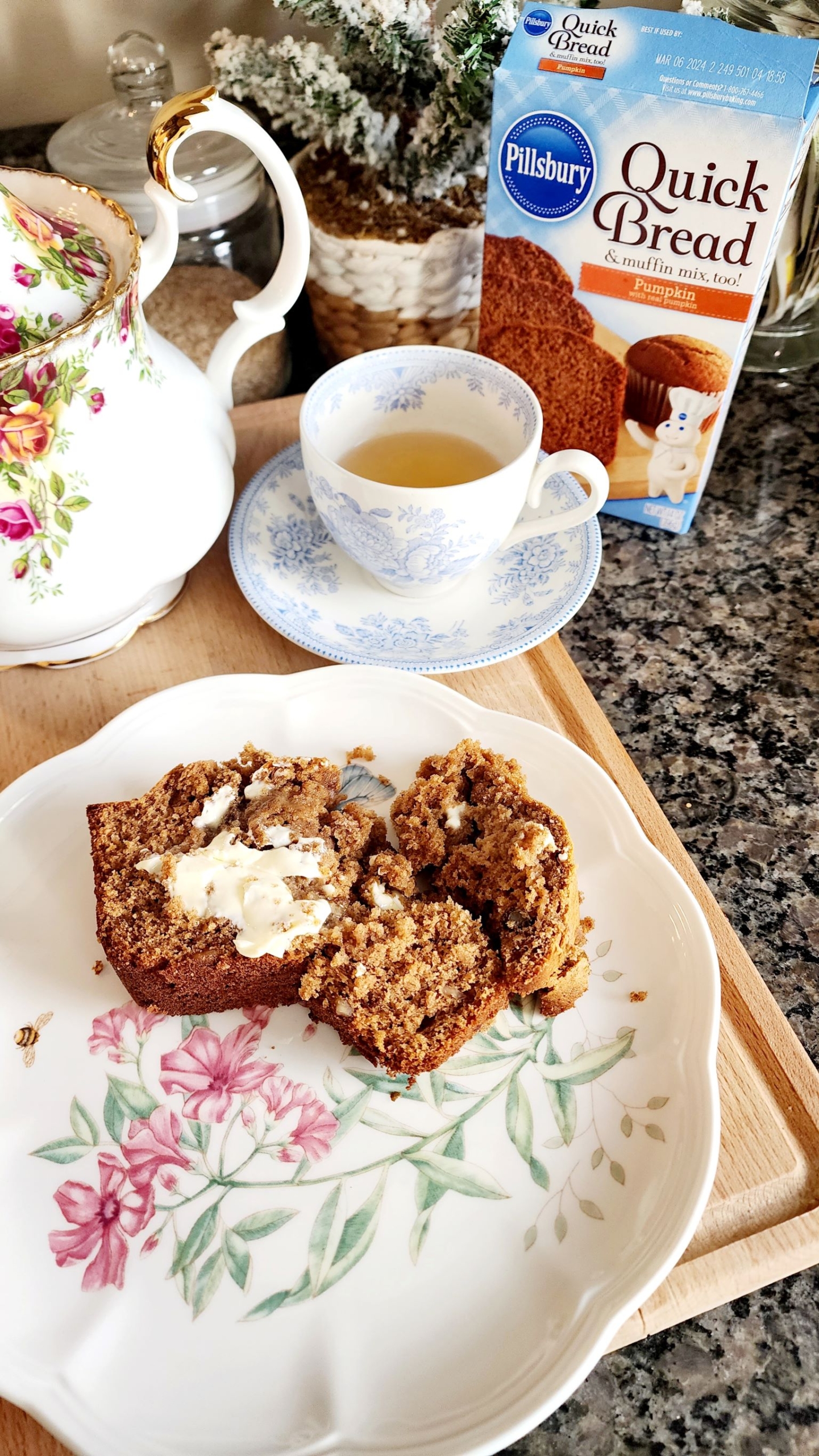 A Simple Quick Bread for Breakfast - A Home for Elegance
