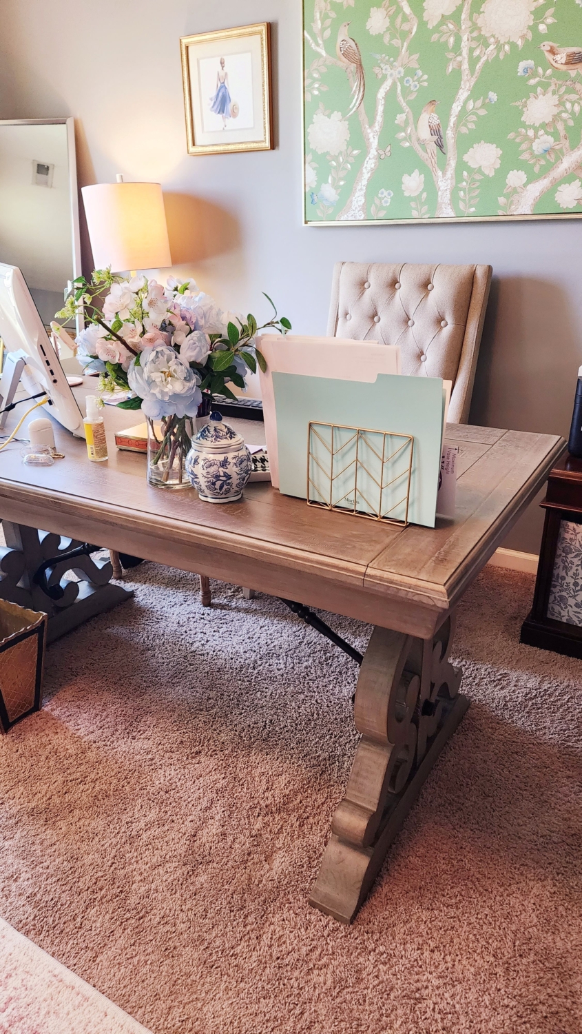 A Desk Update - A Home for Elegance