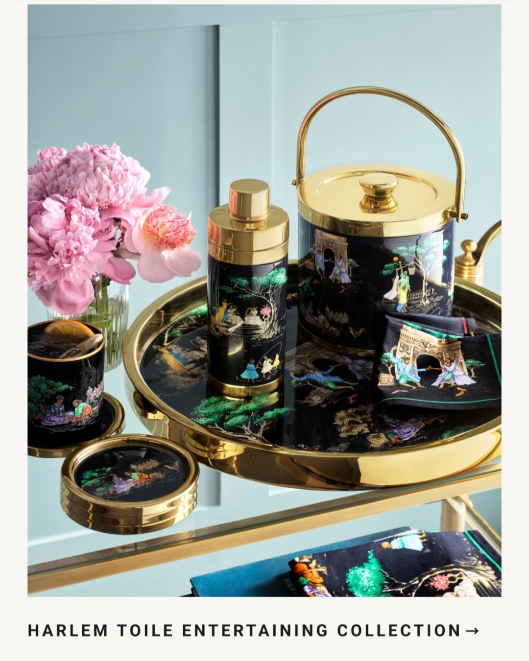 Harlem Toile ~ A New Collection - A Home for Elegance