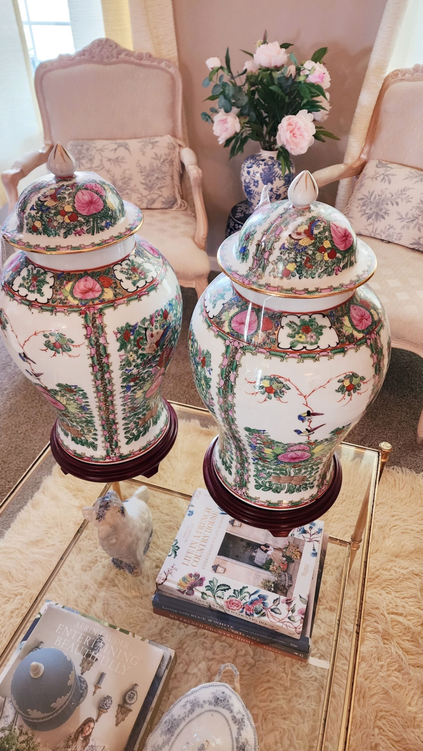 Rose Canton Vintage Find - A Home for Elegance